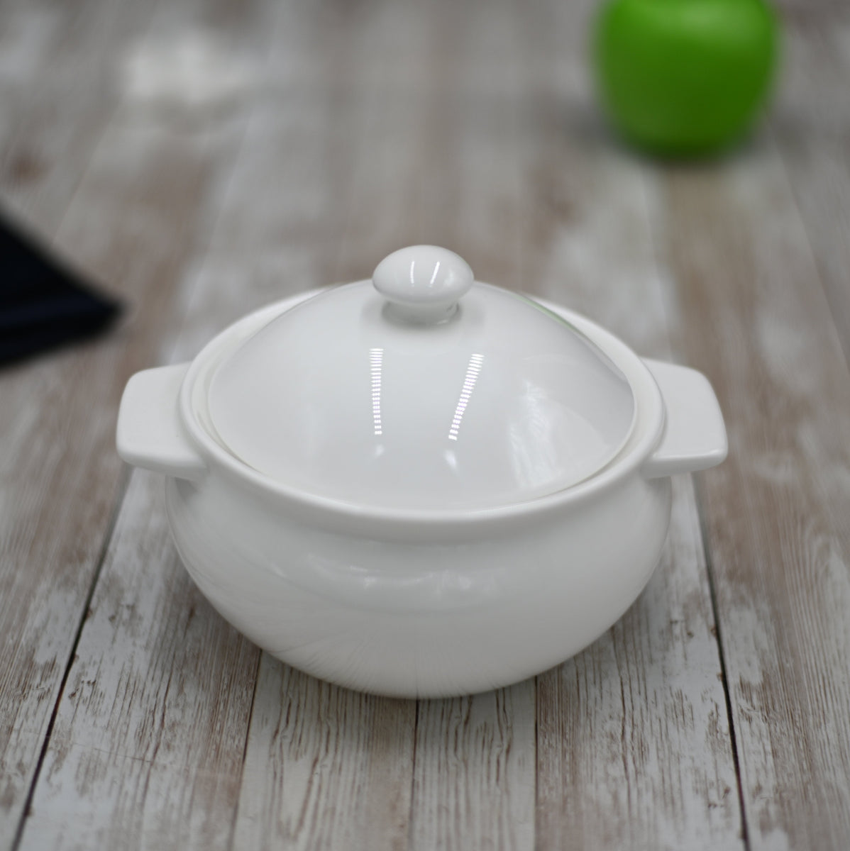 White Baking Pot 21 Oz | 620 Ml – Vegan Fusion