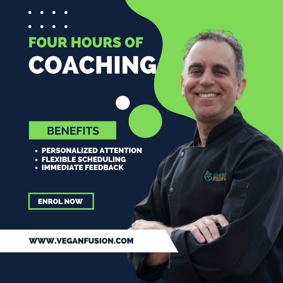 Four Hours of Coaching – Vegan Fusion